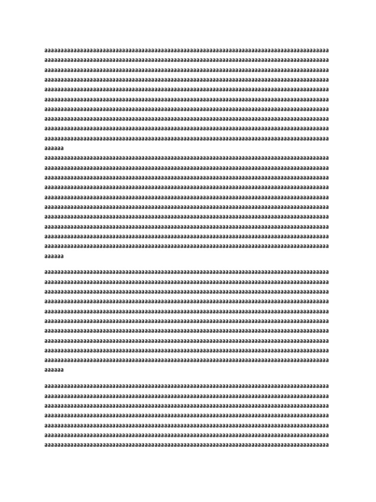 Aaaaaaa | PDF