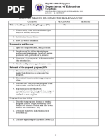 Enhanced School Improvement Plan (ESIP) Checklist On Content and Format ...