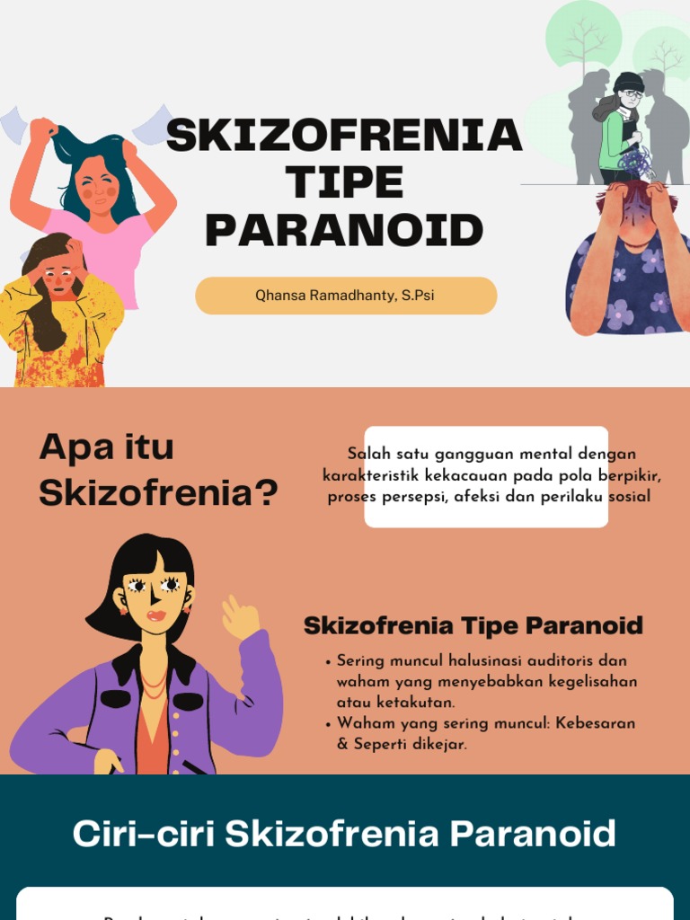 Pamflet Psikoedukasi Skizofrenia Tipe Paranoid | PDF
