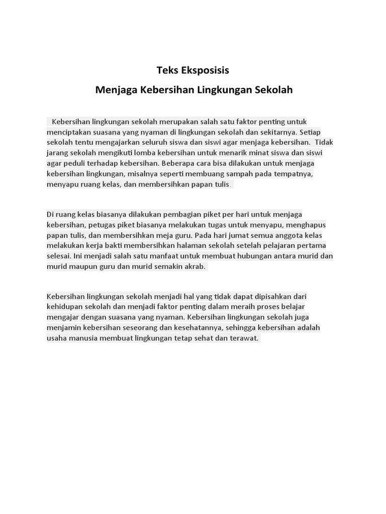 Teks Eksposisi | PDF | Kesehatan Holistik