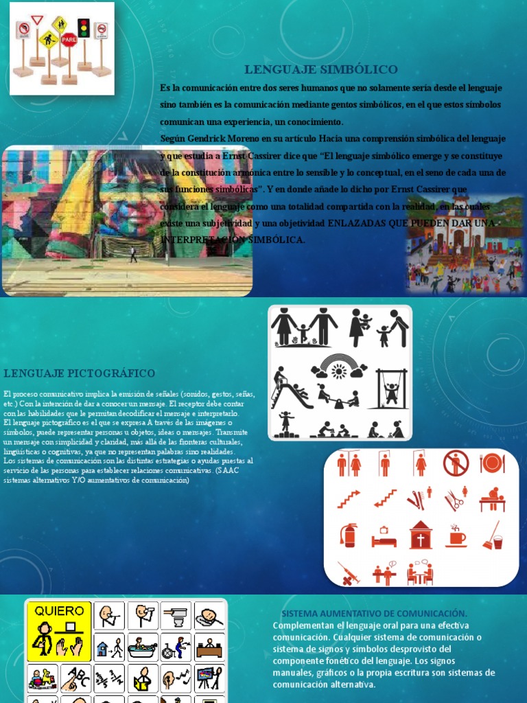 Lenguaje Simbólico | PDF | Comunicación | Los símbolos