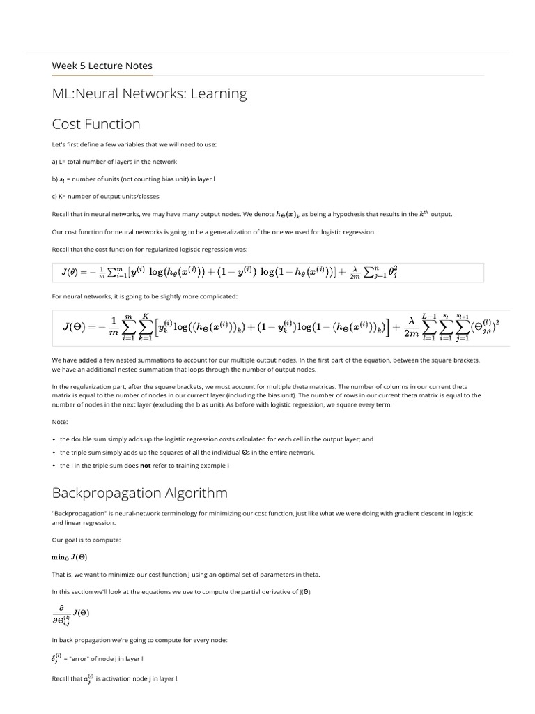 Week5-LectureNotes | PDF | Mathematics | Applied Mathematics
