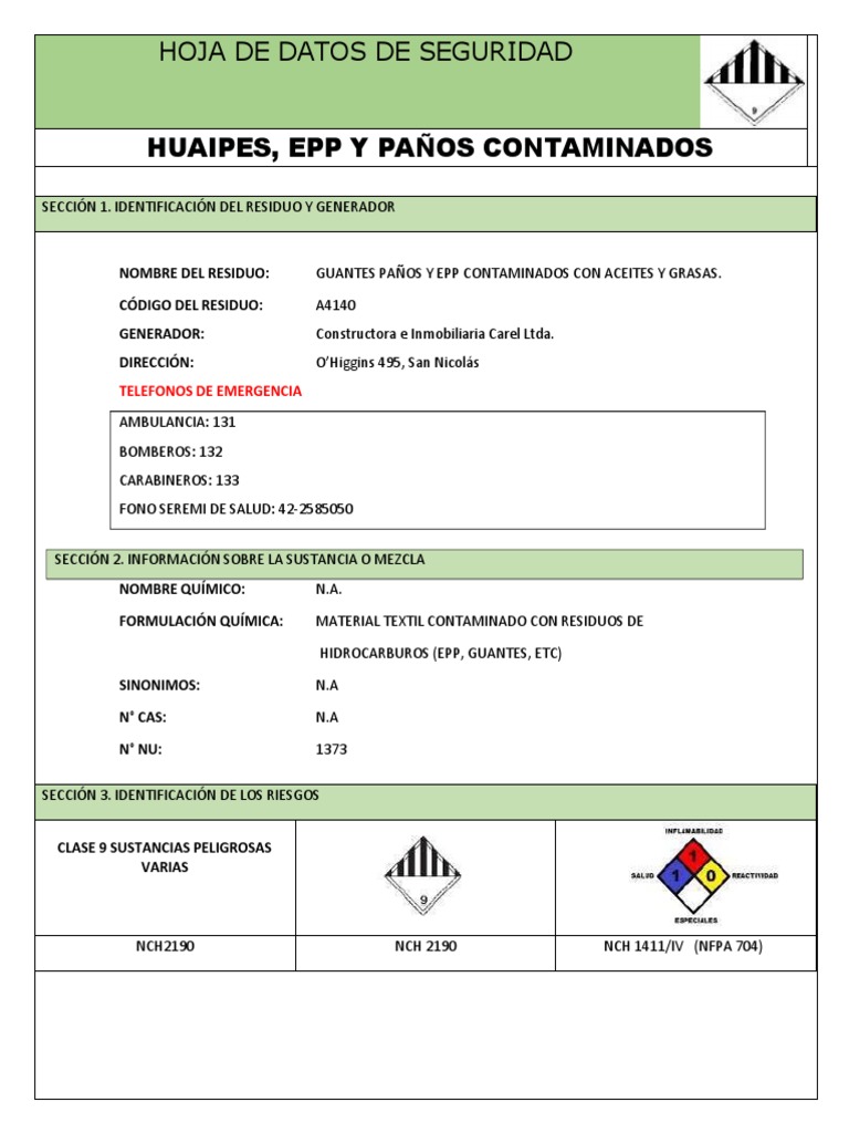 17.05.2021 - A - Huaipes Contaminados | PDF | Agua | Solubilidad