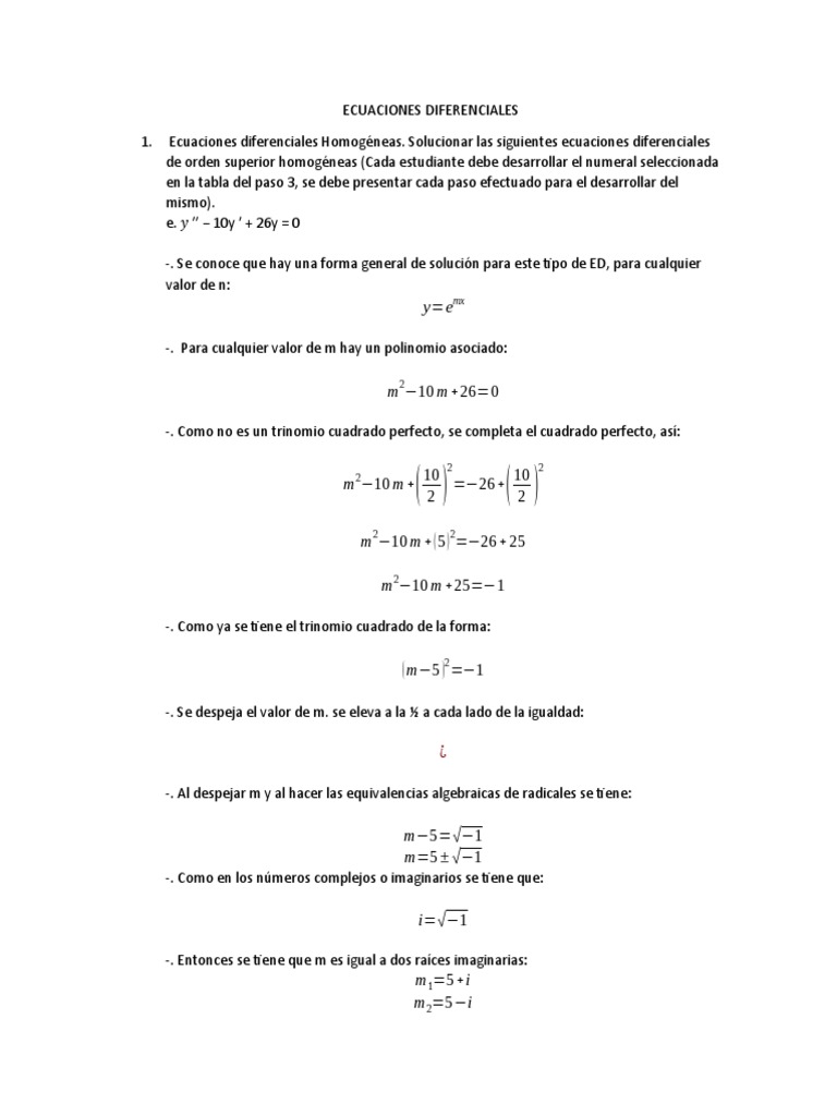 Untitled | PDF | Ecuaciones | Raíz cuadrada