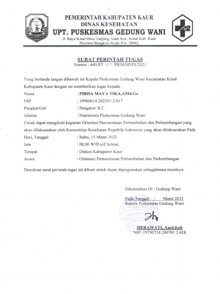 SPT Gedung Wani | PDF