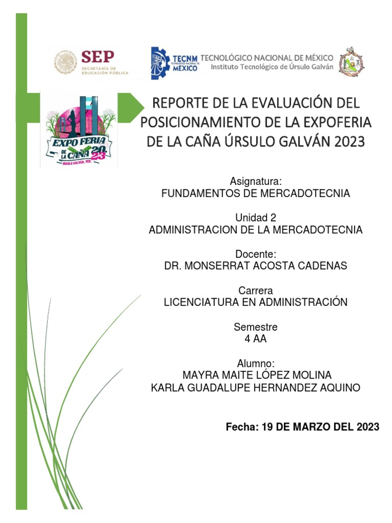 Expo Feria de La Caña Úrsulo Galván 2023 | PDF | Marca | Publicidad