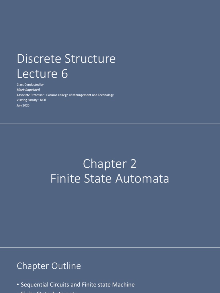 Lecture 6 Pdf String Computer Science Boolean Algebra 9540