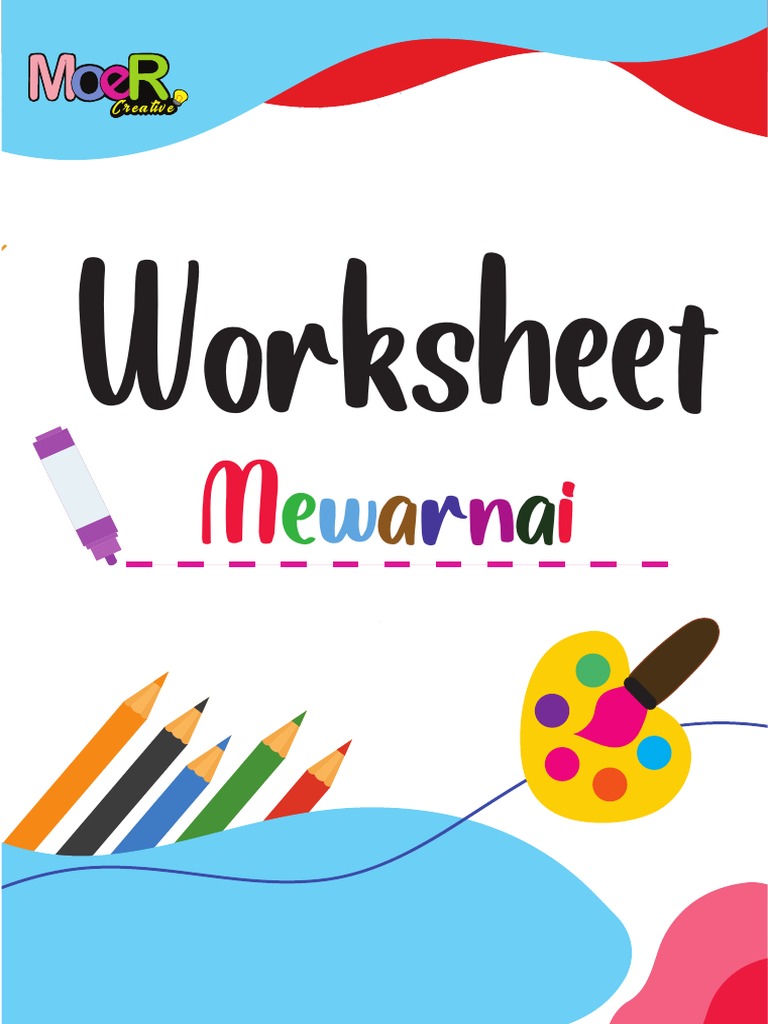 Coloring Worksheet for Kids | PDF