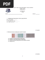 Latihan Matematik Bab 2 Tingkatan 2 | PDF