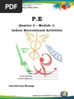 Mapeh 8 Q4 Module | PDF | Performing Arts