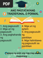 Mga Uri NG Pagsusulit | PDF