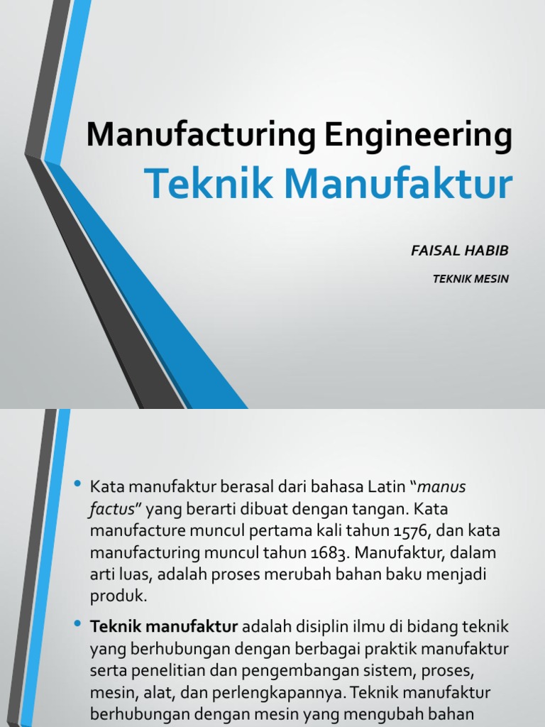 B - Manufacturing - Engineering | PDF