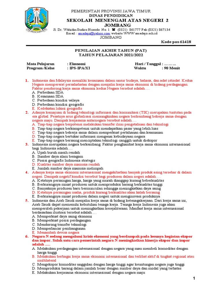 Bab 3 Kerjasama Eko Inter | PDF