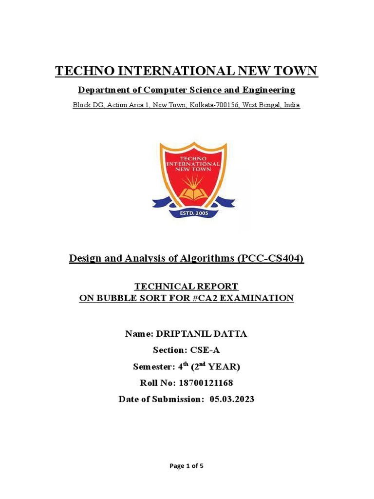Bubble Sort in C | PDF | Software Engineering | Computer Programming