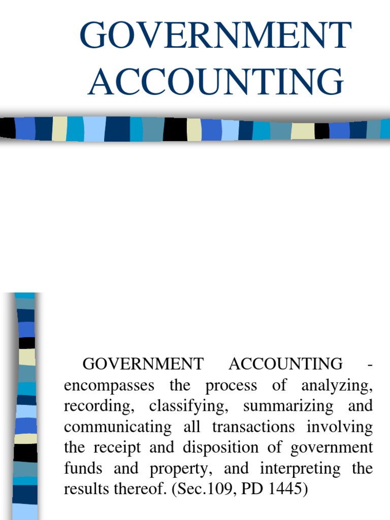001 Government Accounting | PDF | Fund Accounting | Accounting