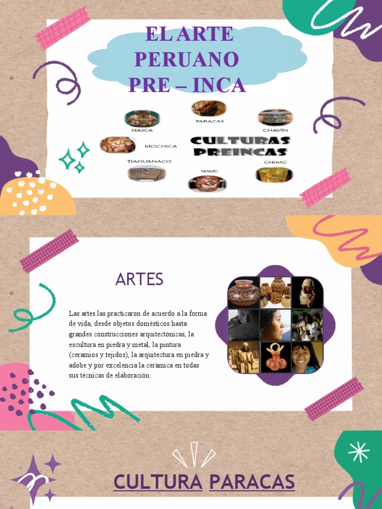 Arte Pre-Inca: Textiles y Cerámica | PDF