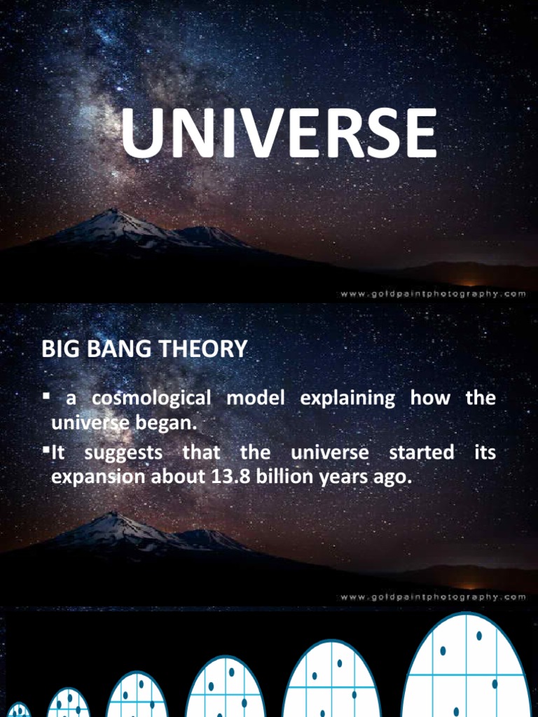 Big Bang Theory: Universe Expansion Explained | PDF | Universe | Big Bang