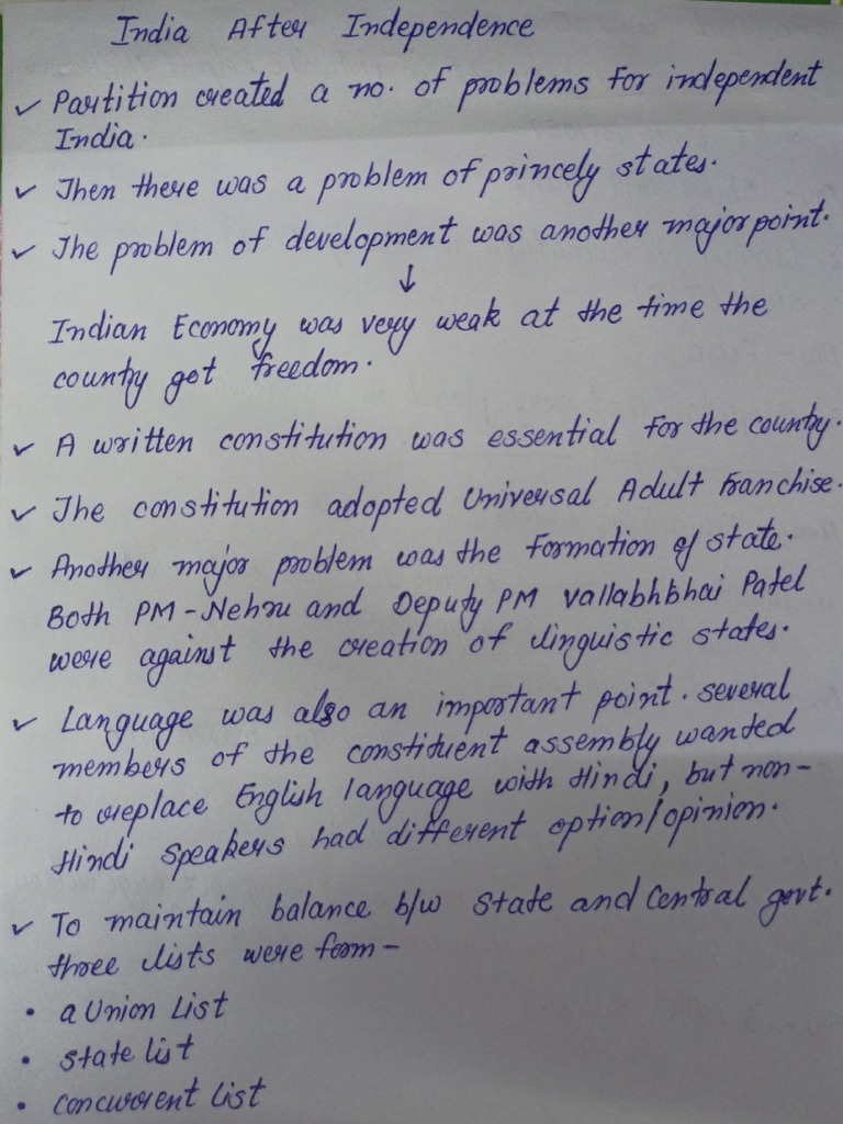 India After Independence | PDF