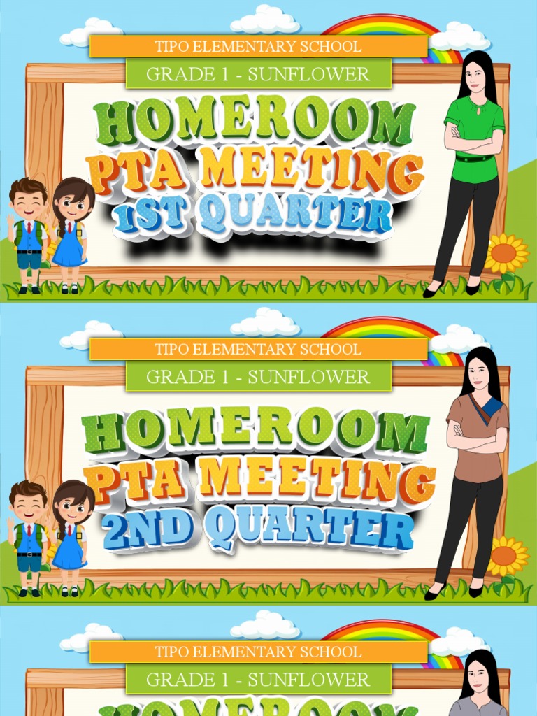 Homeroom PTA - AGENDA (1ST-4TH) | PDF | Language Arts & Discipline