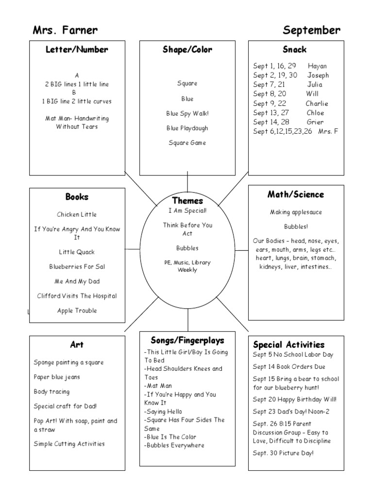 Sept - Theme Template | PDF