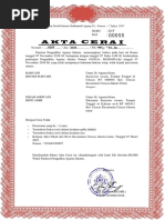 Akta Cerai | PDF