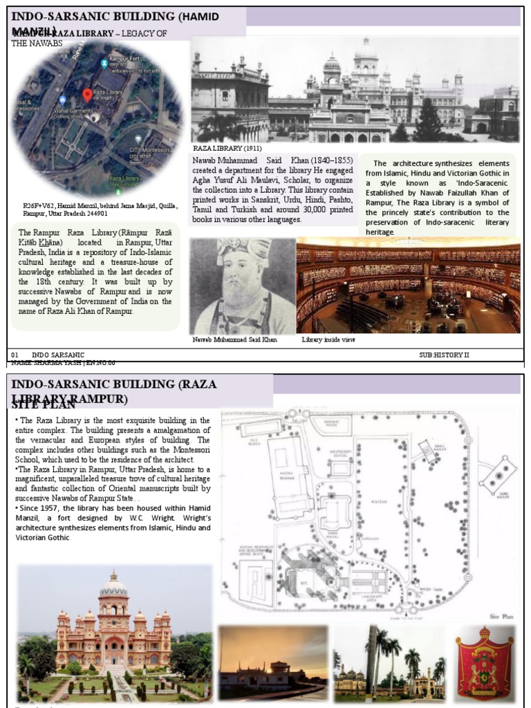 Rampur Raza Library - Legacy of | PDF | Art