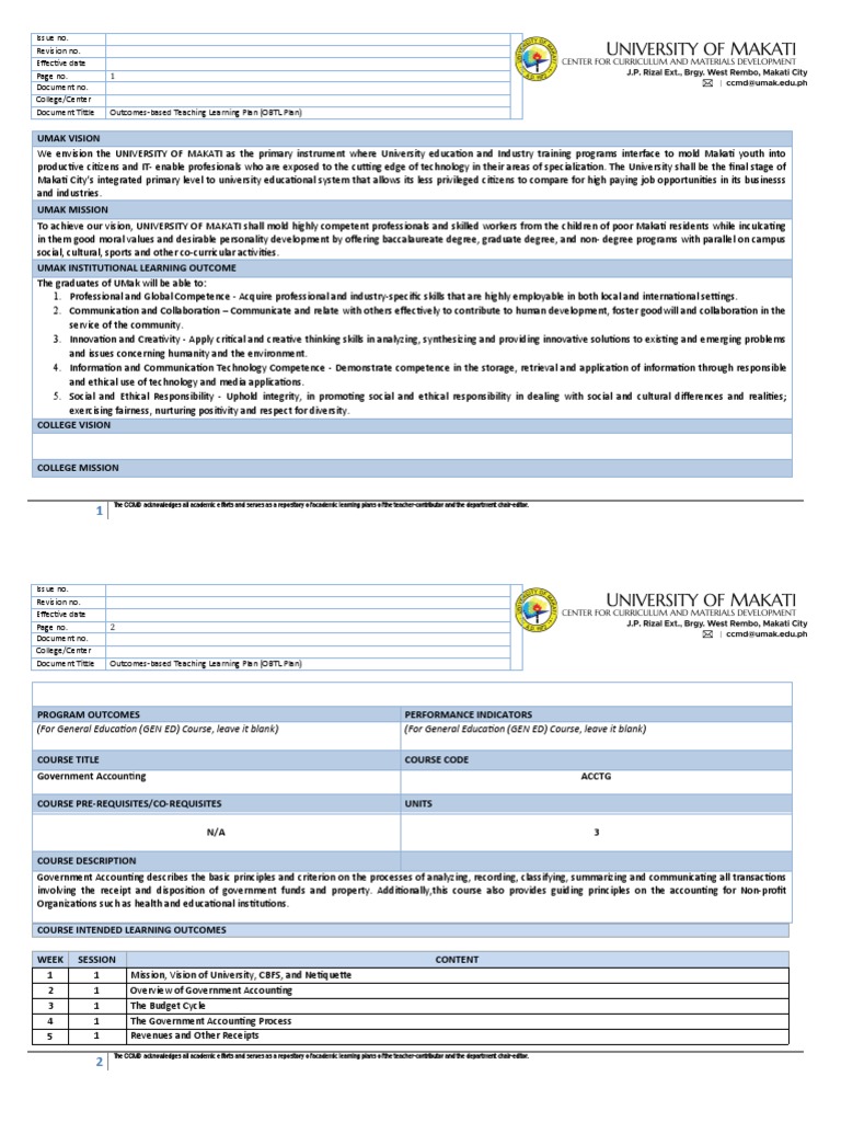 Govt. Acctg. CO 2020-2021 | PDF | Accounting | Audit