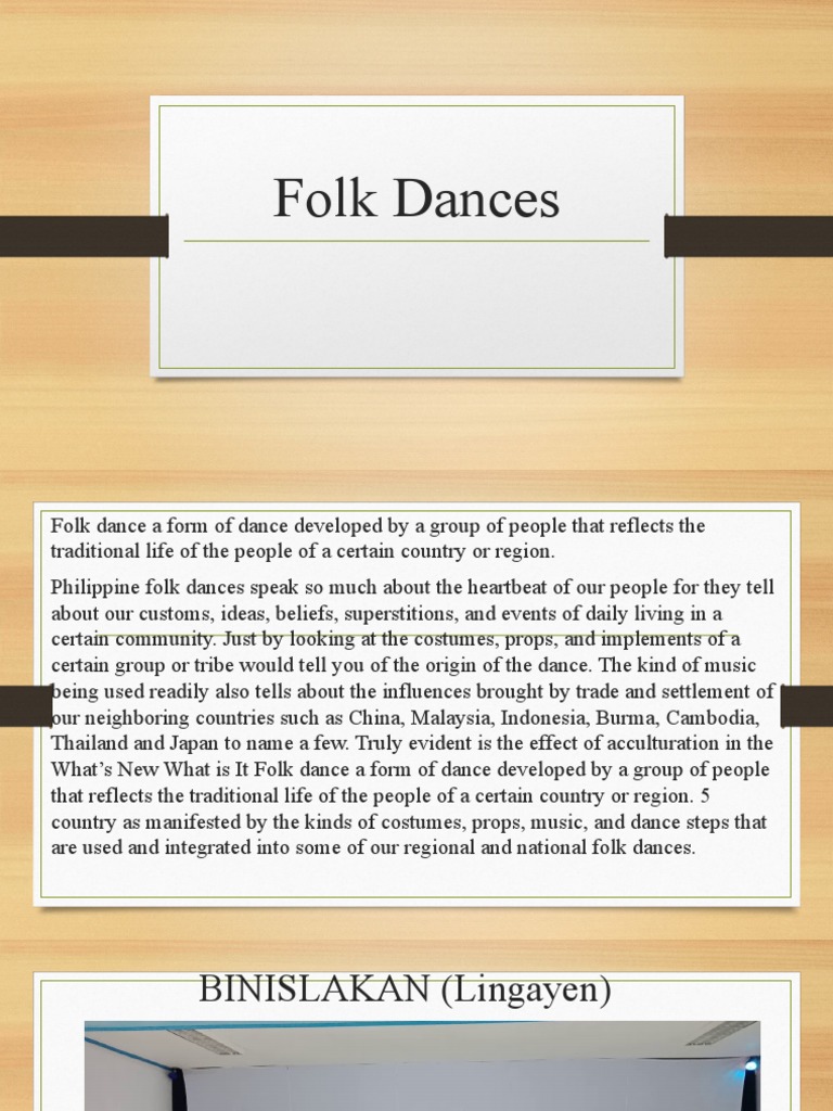 Folk Dances | PDF | Dances