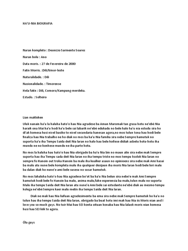 Historia Komesa Husi Eskola | PDF