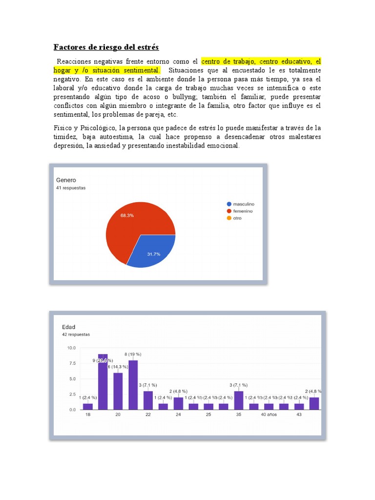 EXAMEN FINAL DE DSS | PDF | Estrés (biología) | Las emociones