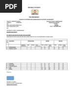 Assistant Chief Letterhead Template | PDF