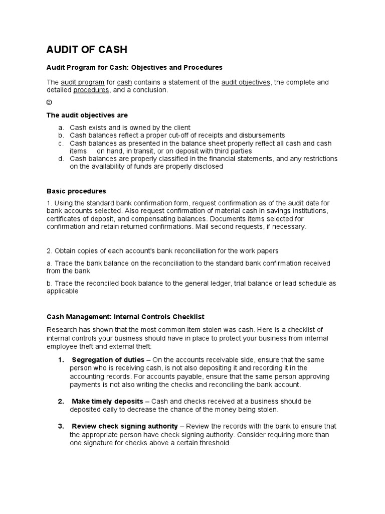AUDIT-OF-CASH-1 (1) | PDF