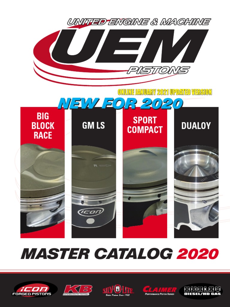 UEM Piston Types | PDF | Piston | Diesel Engine