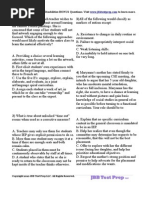 Foundation of Special and Inclusive Education Post Test | PDF ...