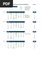 454 Retail Calendar 2024.Xlsx | PDF | Entertainment Events | Holidays