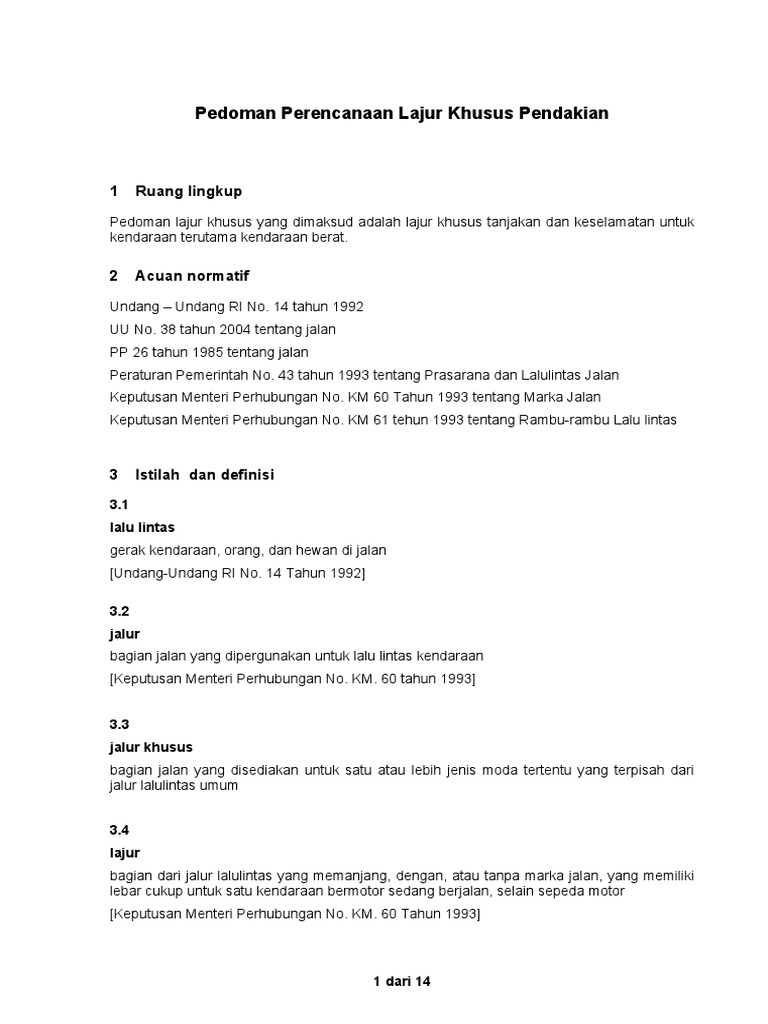Materi Standar Lajur Pendakian | PDF