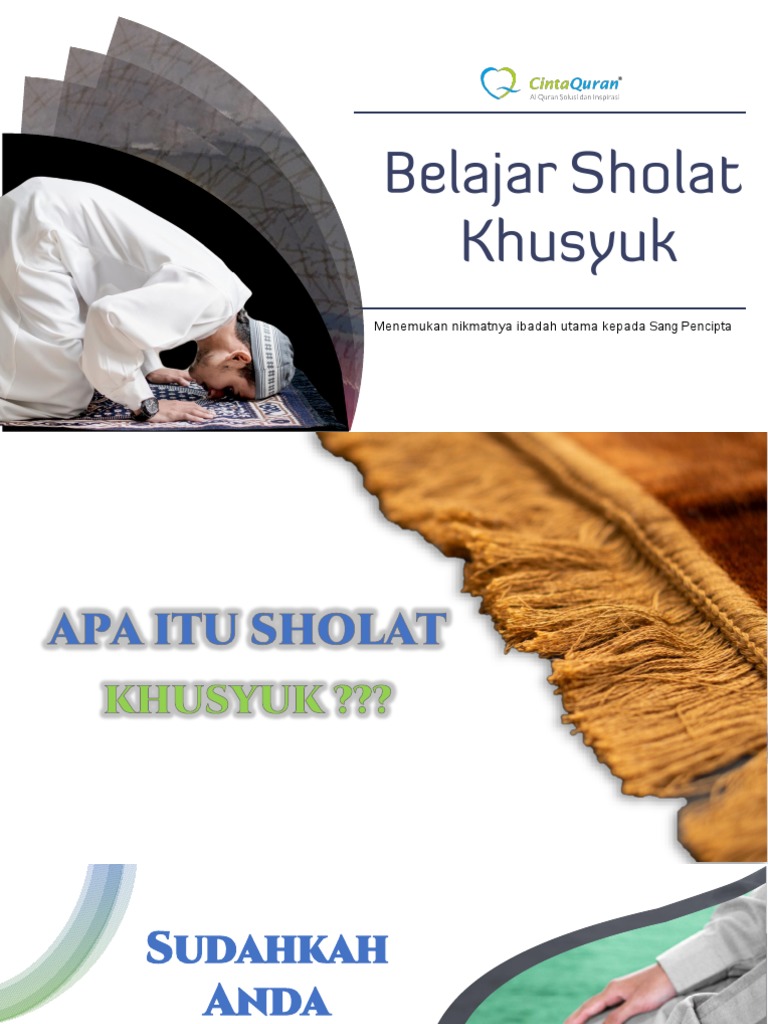 Tips Khusyuk dalam Shalat | PDF