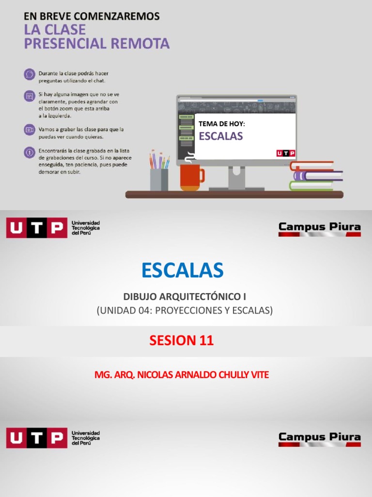 S11 s1+-+Material+Escalas | PDF | Dibujo