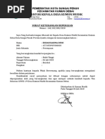 SURAT PERNYATAAN Batas Tanah | PDF