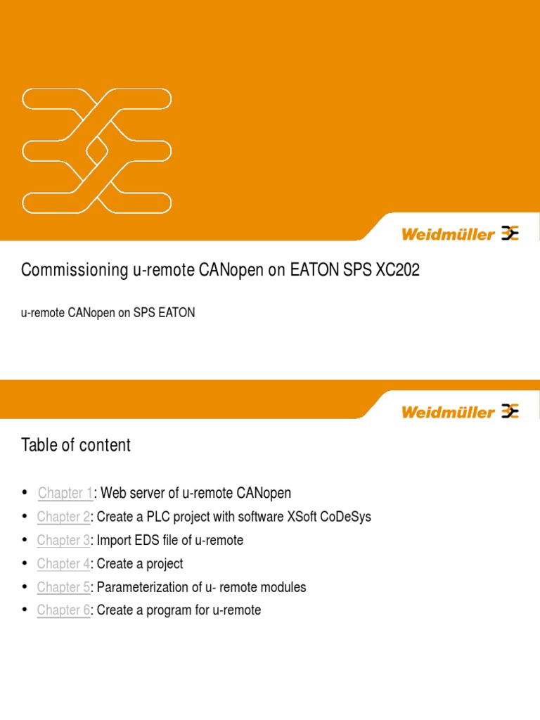 CANopen Setup for EATON SPS XC202 | PDF | System Software | Software ...