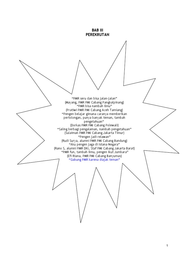 Bab 3-Perekrutan (Edt) | PDF