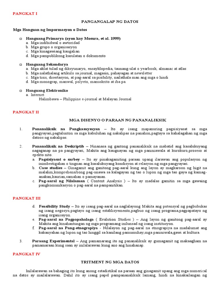 Mga Monograp, Manwal, Polyeto, Manuskrito at Iba Pa. Internet Halimbawa - Philippine E-Journal ...