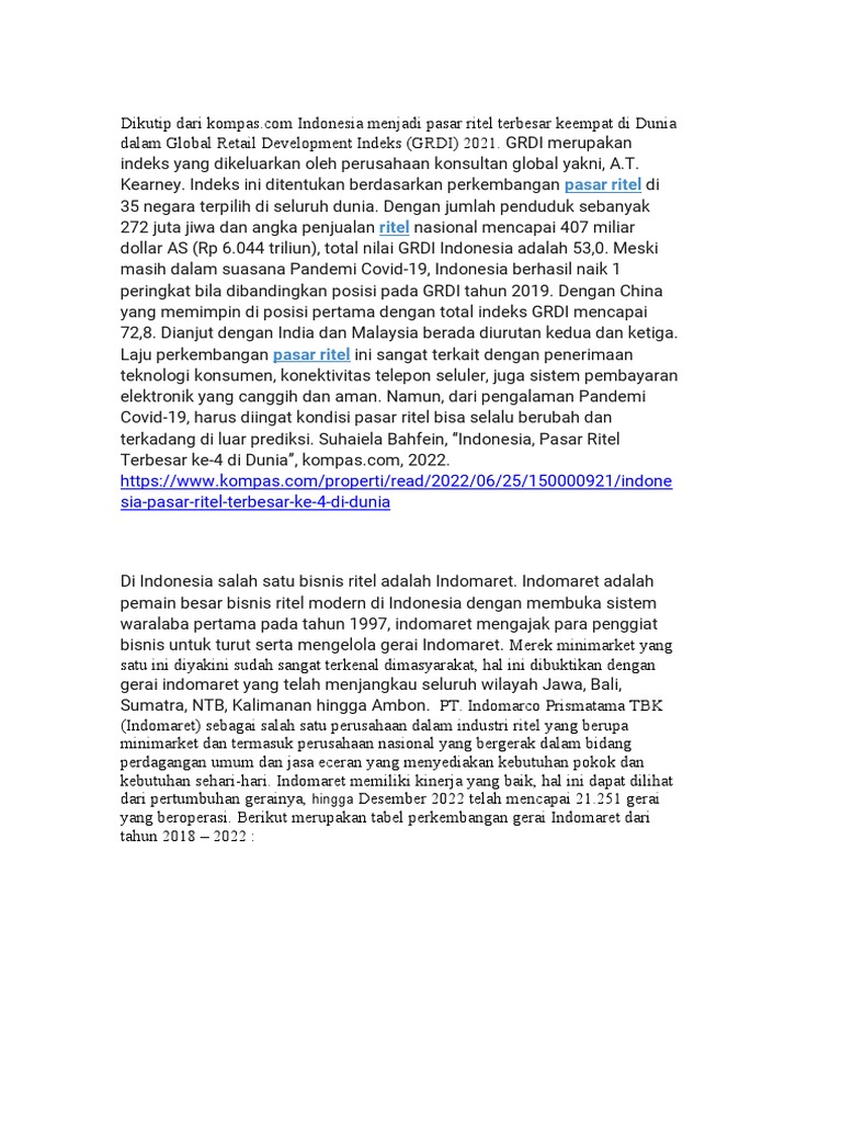 LB Esti | PDF | Bisnis