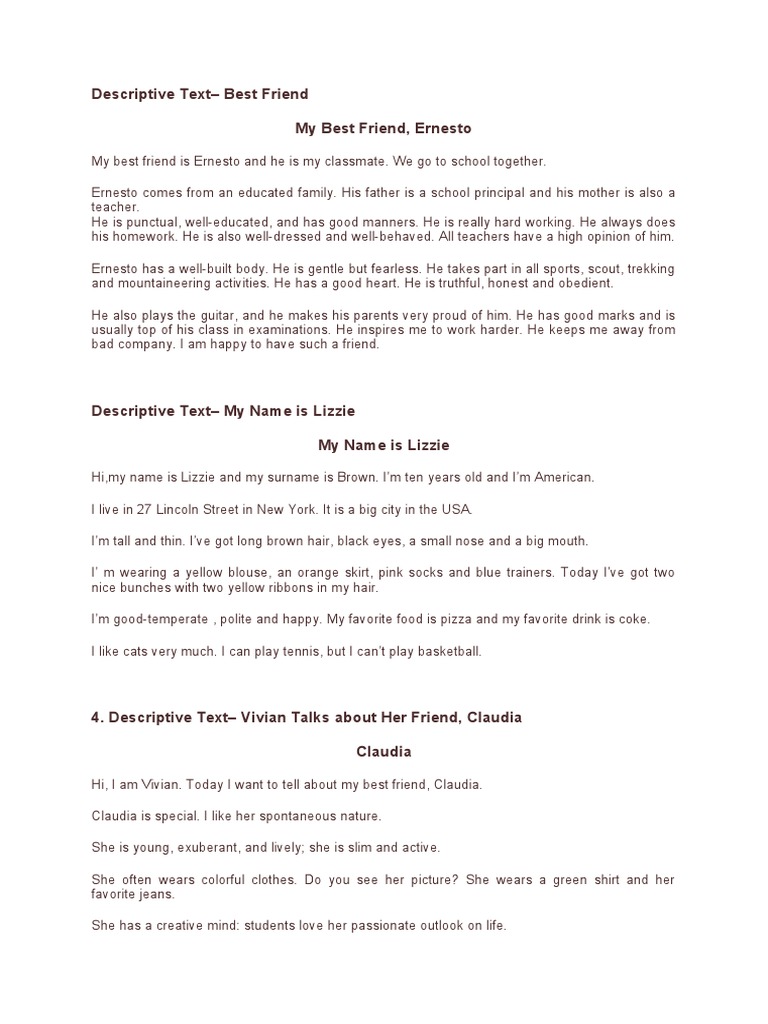 My Best Friend | PDF