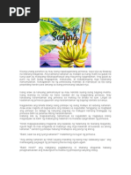 Ang Alamat NG Saging | PDF