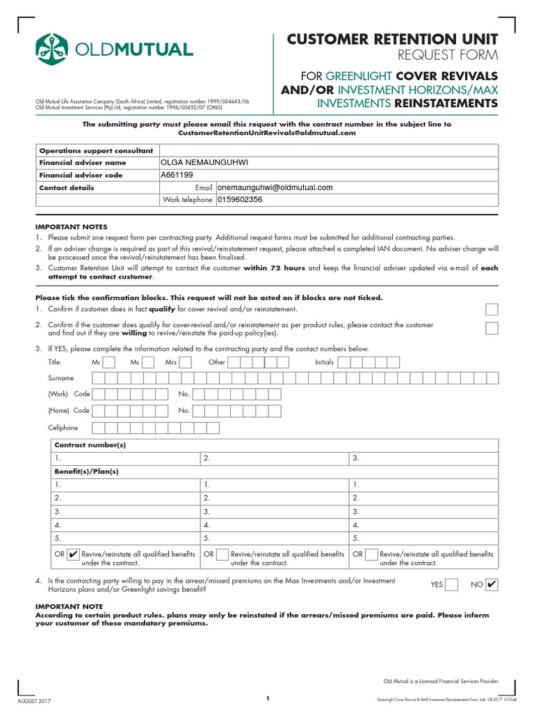 CRU Telephonic Revival | PDF | Insurance | Private Law