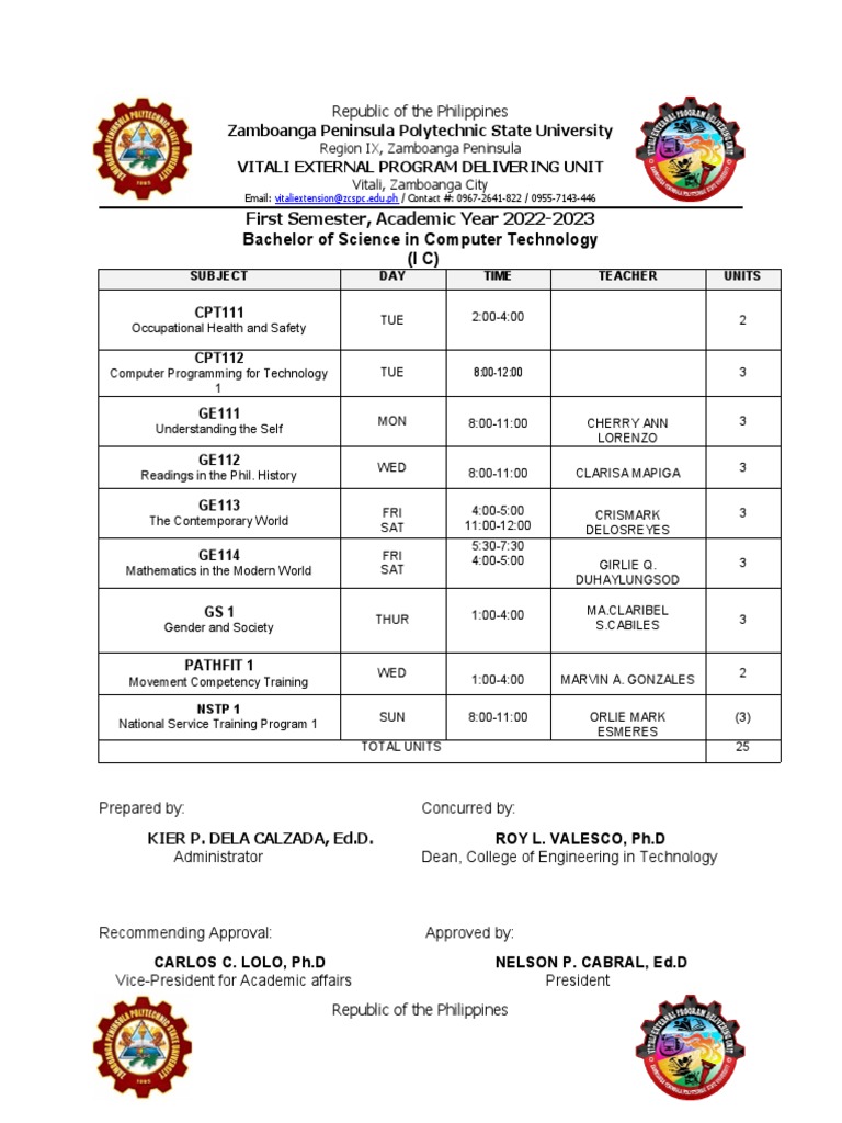 CPT Class Program 22-23 | PDF | Science | Physical Sciences
