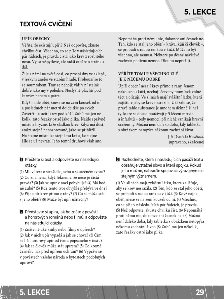 B2 Cvicebnice LEKCE 5 | PDF