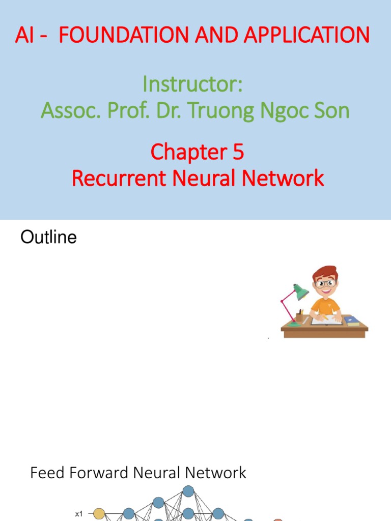 Part 1 5 Recurrent Neural Network Pdf Artificial Neural Network Computational Neuroscience