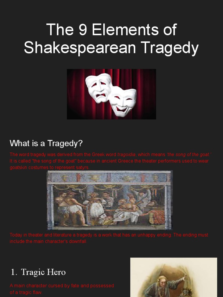 Copy of The 9 Elements of Shakespearean Tragedy | PDF